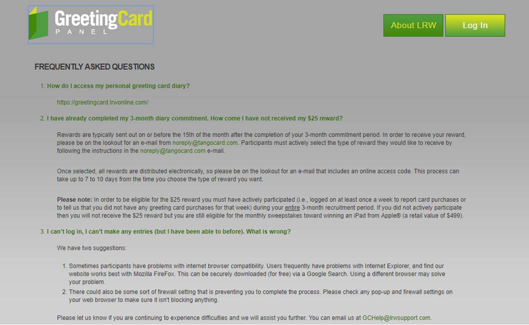 Greeting Card Panel Review: Legit Survey Site?