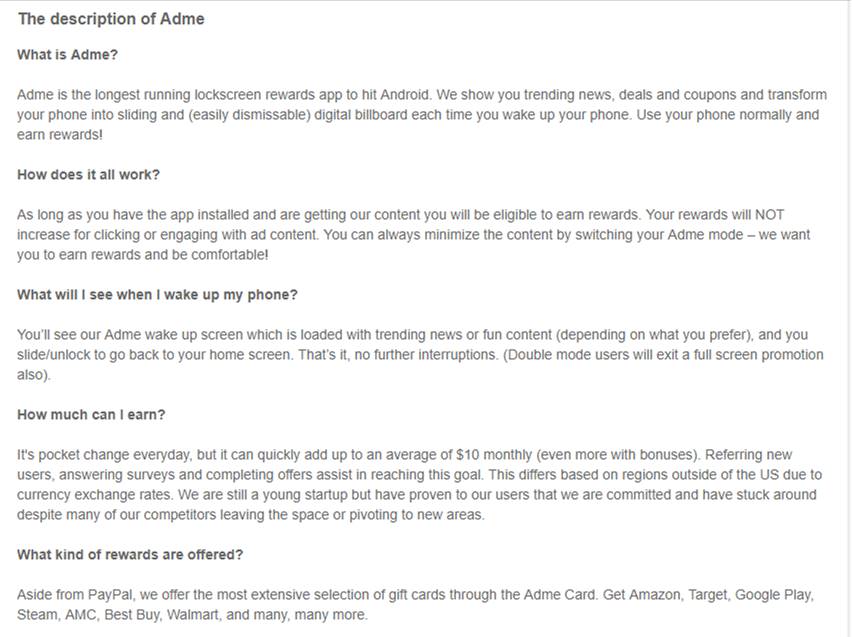 Adme App Review: Cash For Unlocking Your Phone